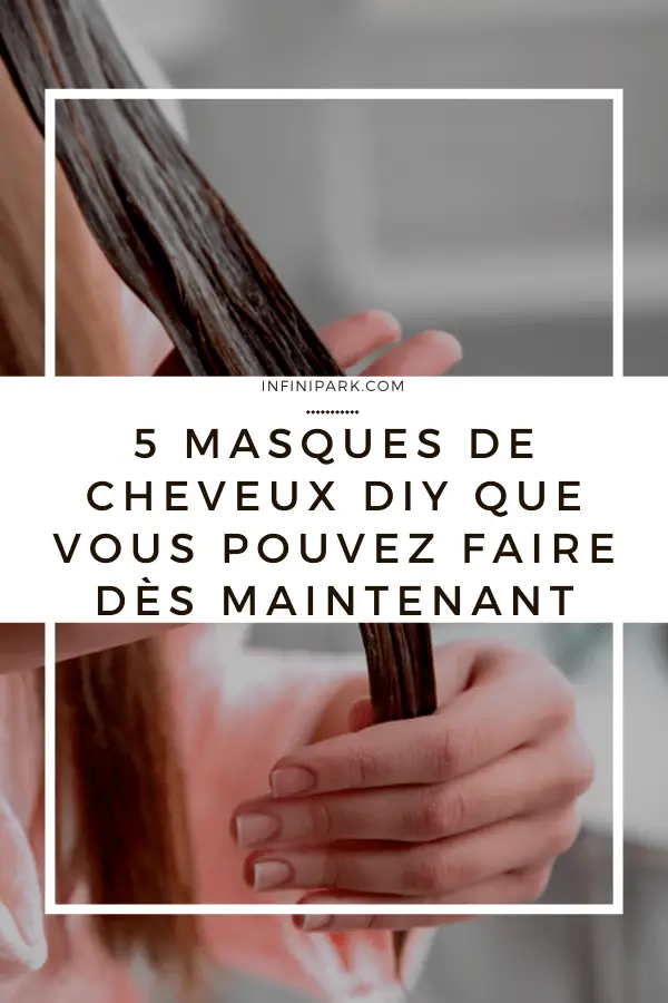 5 masques de cheveux DIY que vous pouvez faire dès maintenant