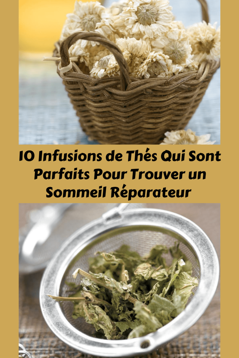 Les 10 Infusions de Thés A Prendre Pour S'endormir Rapidement