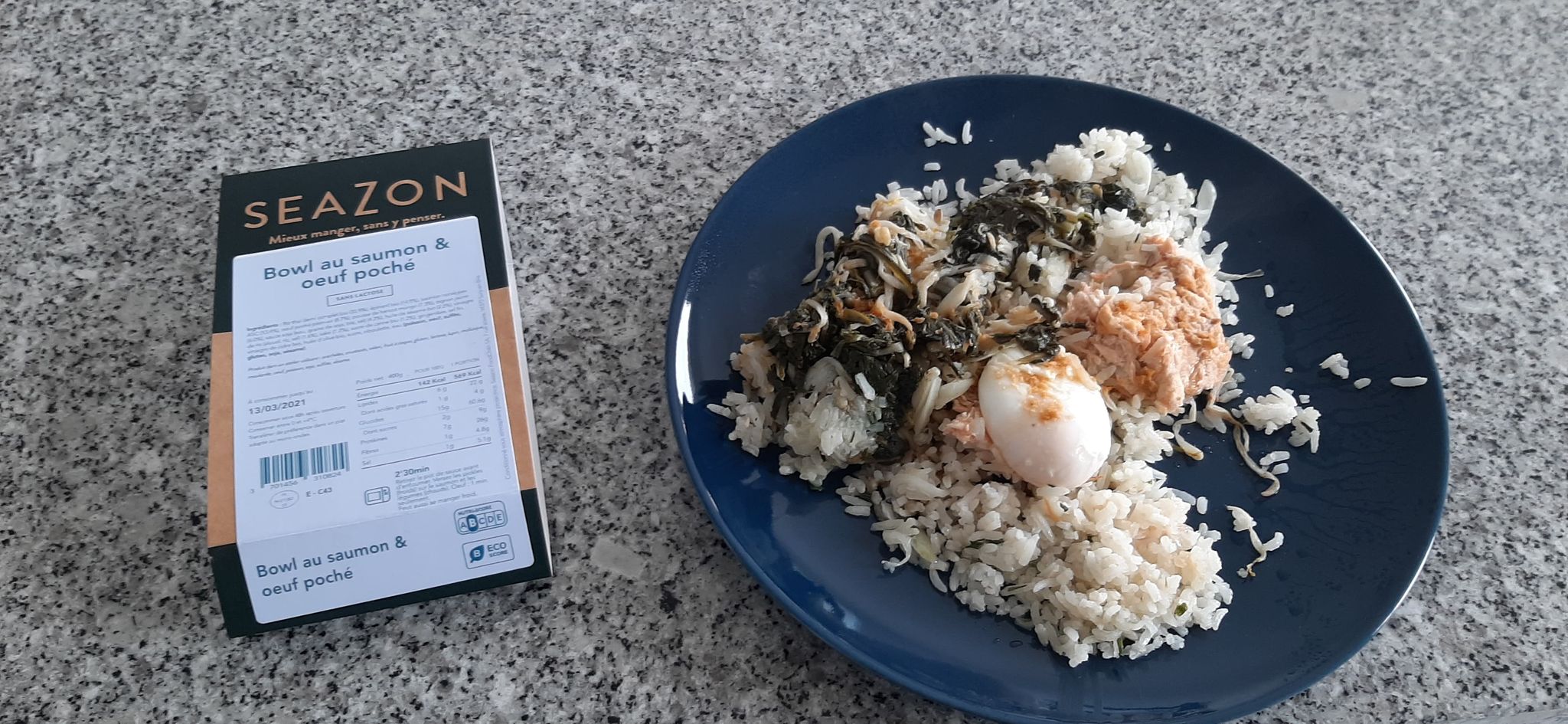 Avis et Test des Plats Préparés Seazon Durant Deux Semaines