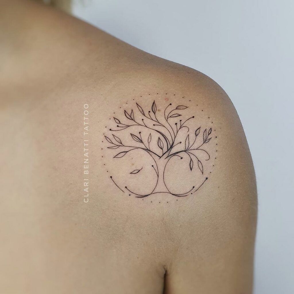 Petit Tatouage Arbre De Vie Femmenull