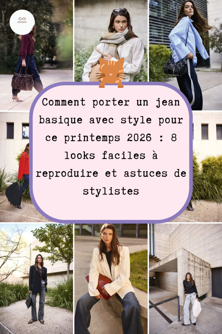 8 Looks Elégants Avec Un Jean Basique Pour Ce Printemps 2026